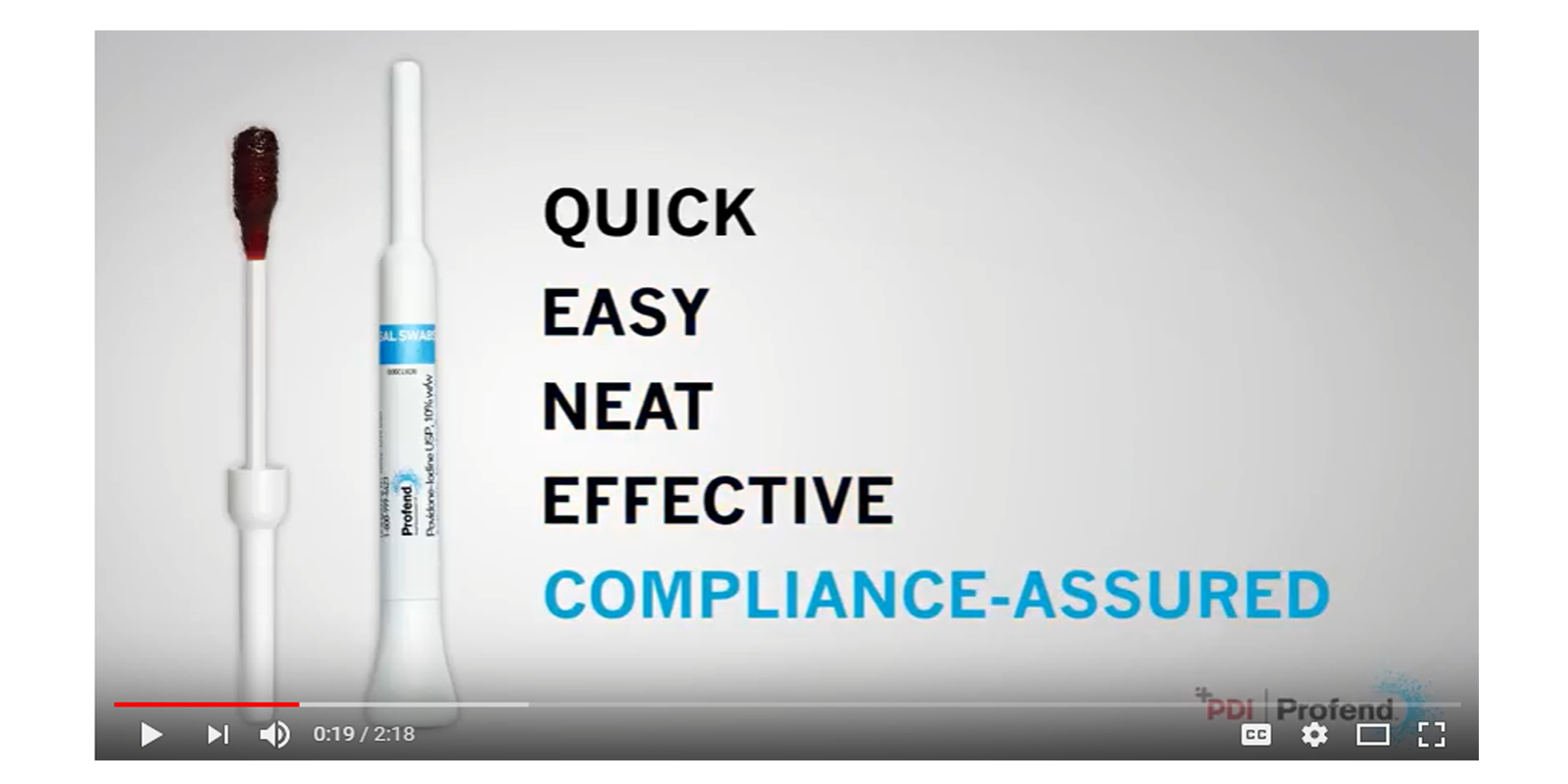 Introduction to PDI Profend® Nasal Decolonization Kit - PDI Healthcare