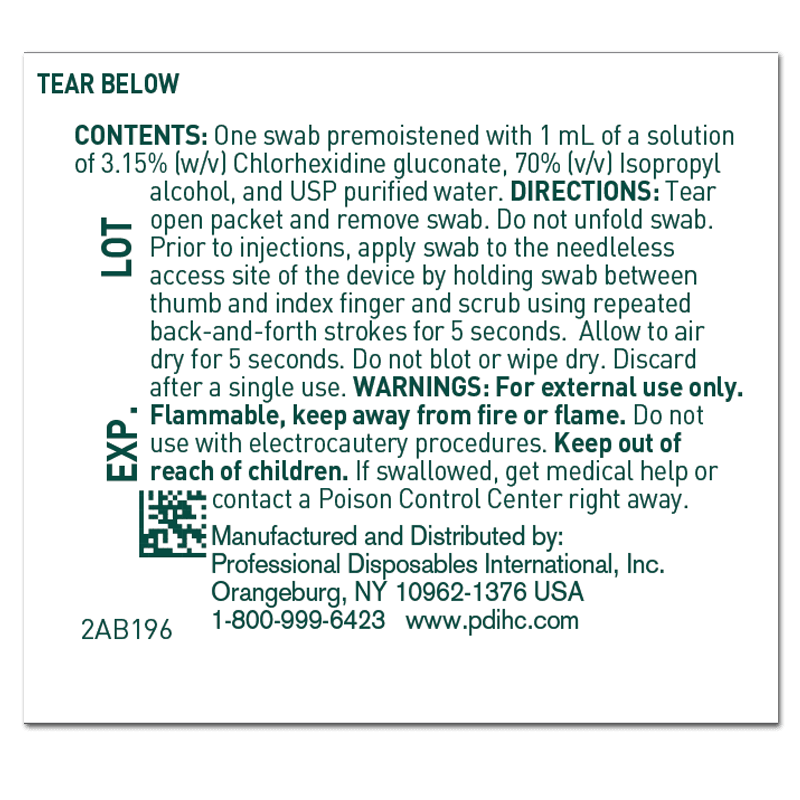 Prevantics® Device Swab & Strip - PDI Healthcare