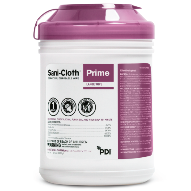 Sani-Cloth® Bleach Germicidal Disposable Wipe - PDI Healthcare