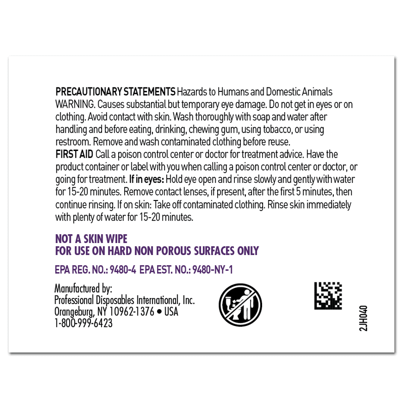 Super Sani-Cloth® Germicidal Disposable Wipe - PDI Healthcare